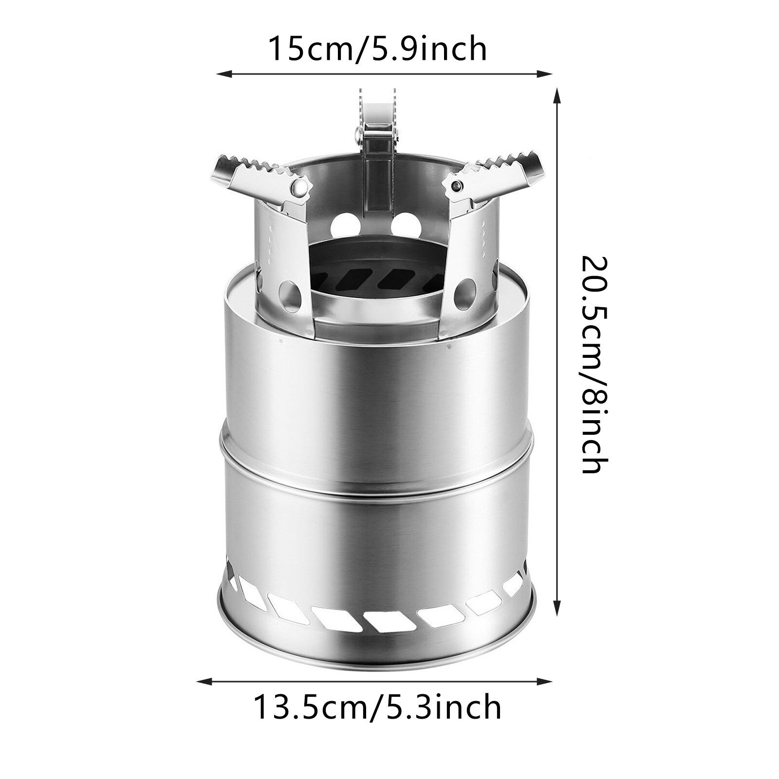 4# Portable Camping Hiking Stove Heater Outdoor Ba... – Grandado