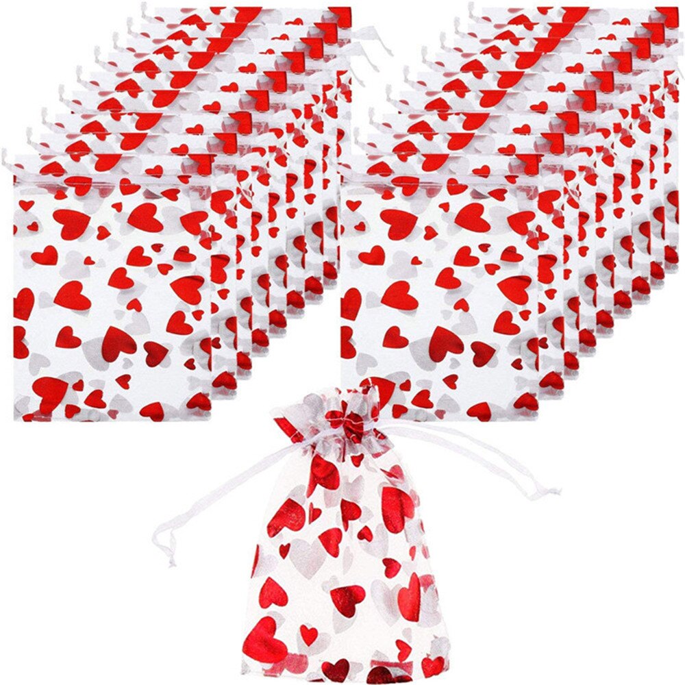 100pcs Organza Bundle Mesh Bag Jewelry Packaging C... – Grandado