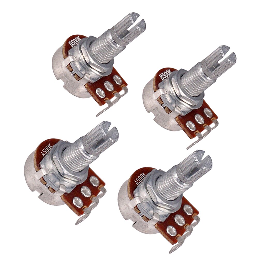 Metric Full Size Split Shaft Pots A500K&B500K-ohm ... – Grandado