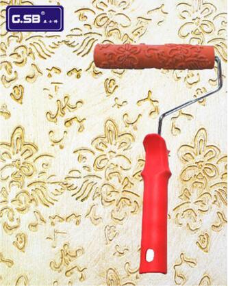 9"inch model Reliefs rubber roller texture rubber ... – Grandado