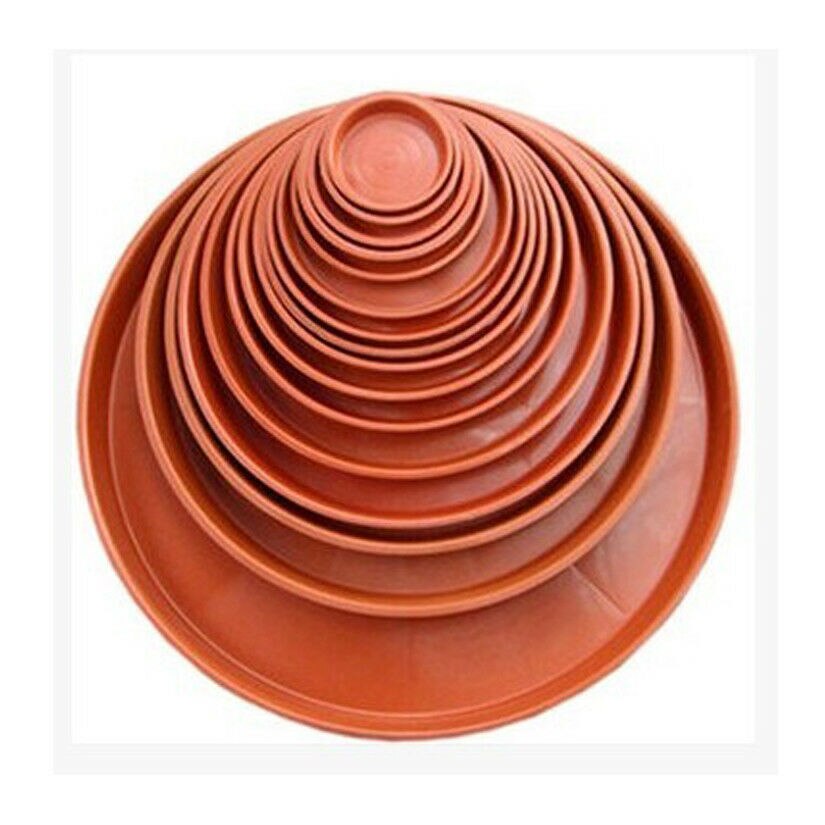 Garden Pot Case 1PCS Round Shape Plastic Solid Col... – Vicedeal