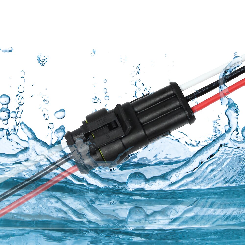 YUNPICAR 3 Pin Way Auto Waterdichte Elektrische Co... – Vicedeal