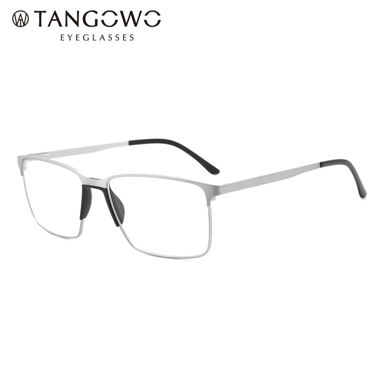 Glasses Frame Men Alloy Prescription Glasses Blue ... – Grandado