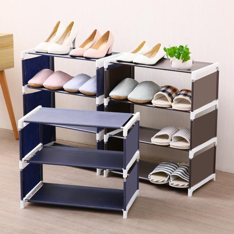 3/4/5layers shoe rack organizer solid waterproof S... – Grandado