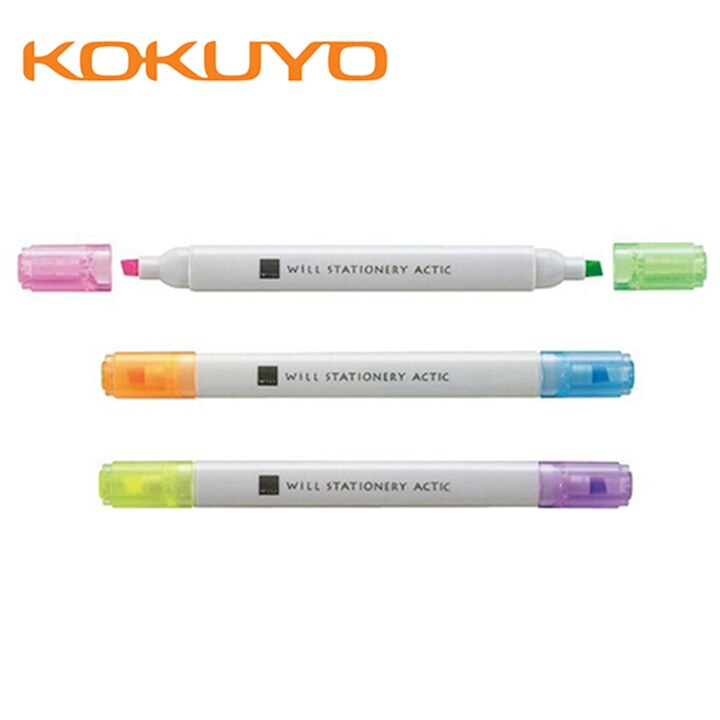 Japan KOKUYO F-WPM104 Tweekoppige Highlighter ZAL ... – Grandado