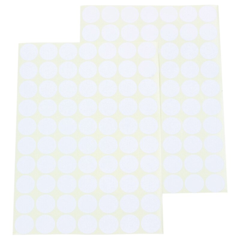 30X 19mm Circles Round Code Stickers Self Adhesive... – Grandado