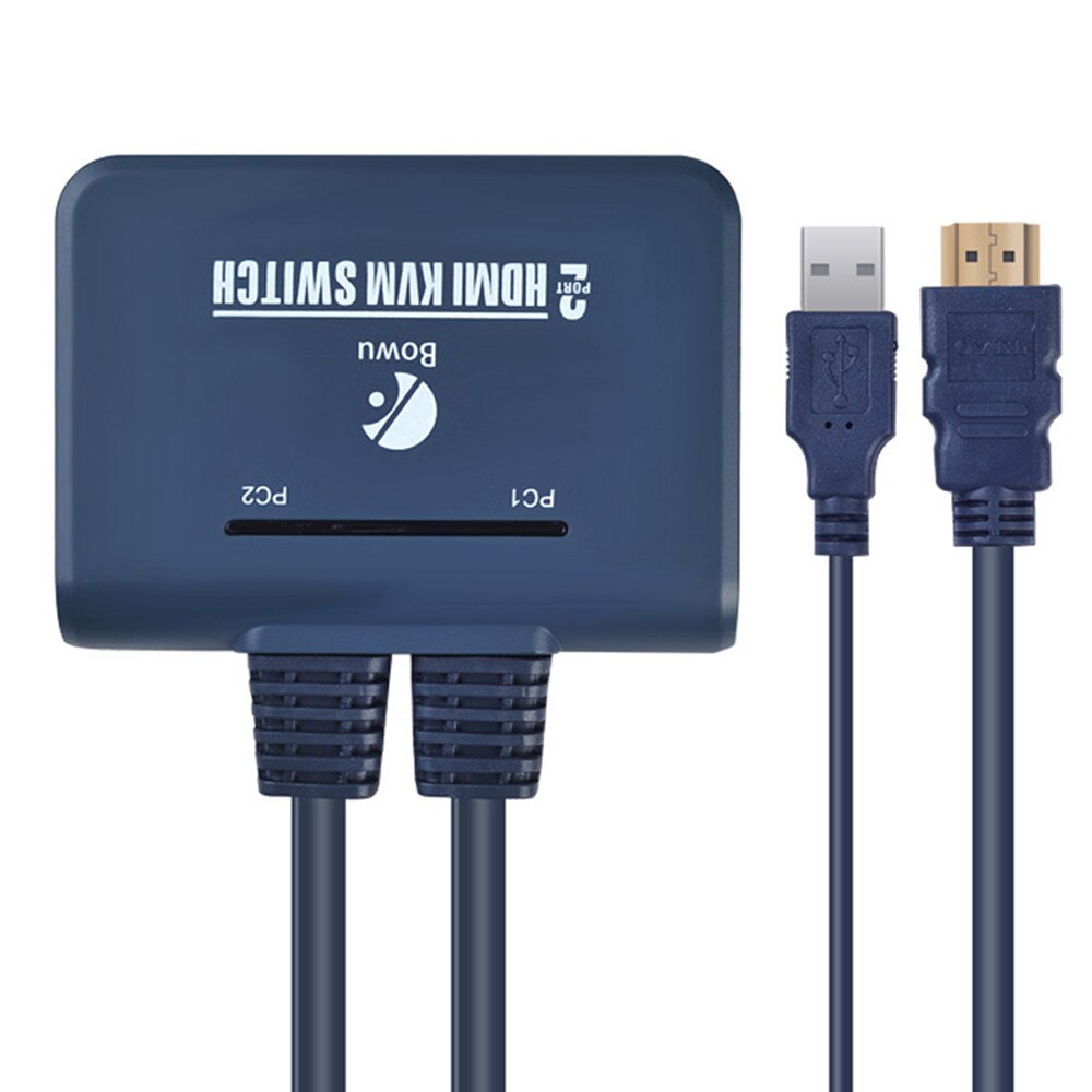 2 Poort Usb Hdmi Kvm Switcher Met Kabel Voor Dual ... – Vicedeal