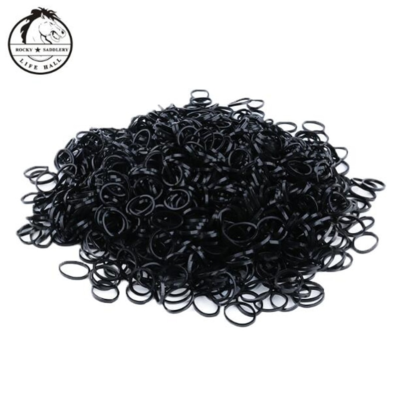 Cavassion Horse Stable Tools Mane Rubber Band Rubb... – Grandado