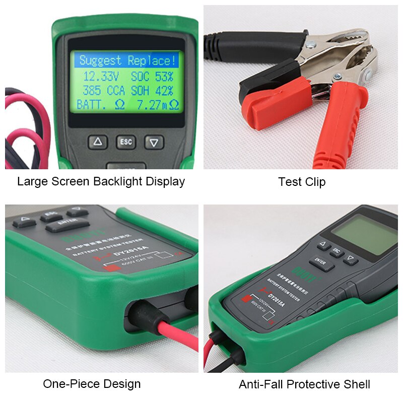 12v/24v Car Battery Tester Charging Diagnostic Qui... – Grandado