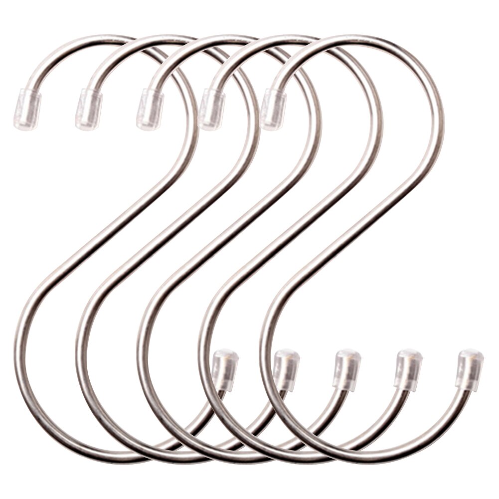 5PCS Stainless Steel S-shaped Hooks General Purpos... – Grandado