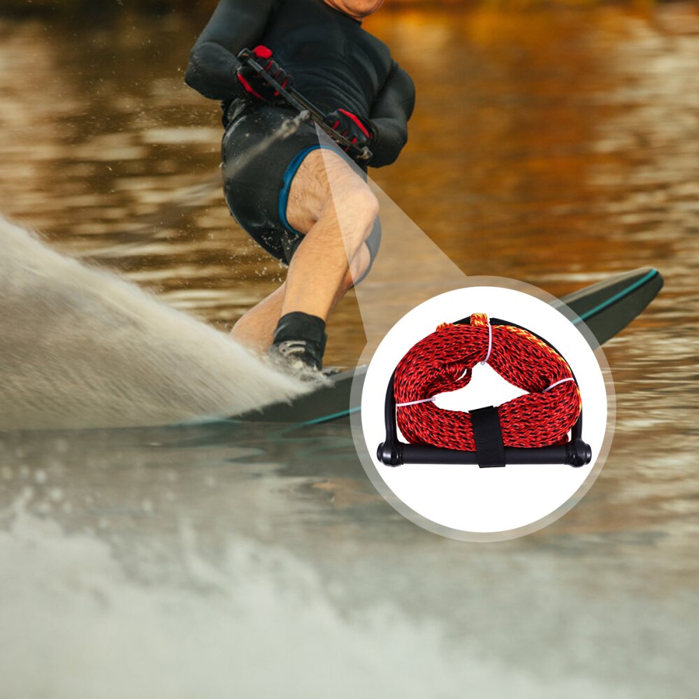 Black Handle Water Ski Rope 1-Section Wakeboard Kn... – Grandado