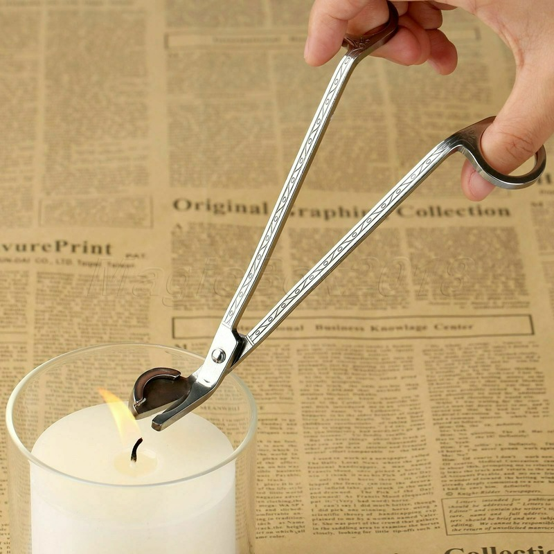 Stainless Steel Candle Wick Trimmer Oil Lamp Trim ... – Grandado