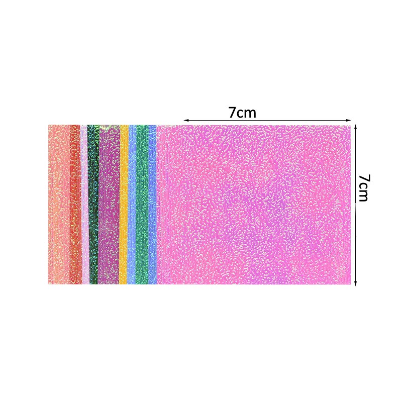 50pcs/set Square Origami Paper Single Side Shining... – Grandado