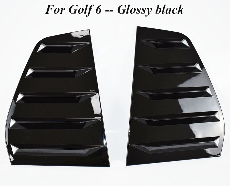 GOLF 2PCS Car Rear Window Shutter Cover Trim for V... – Grandado