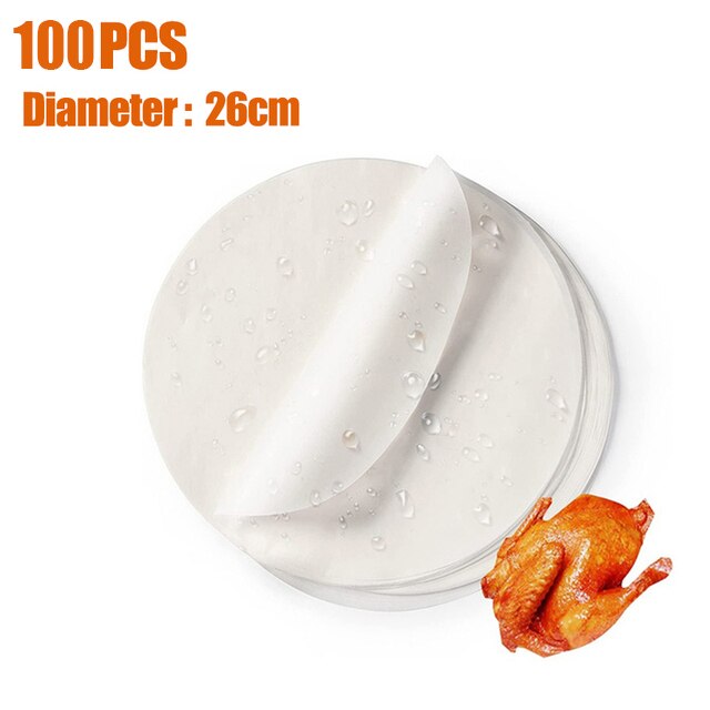 18cm-28cm 100pcs Round Baking Paper Circle Parchme... – Grandado