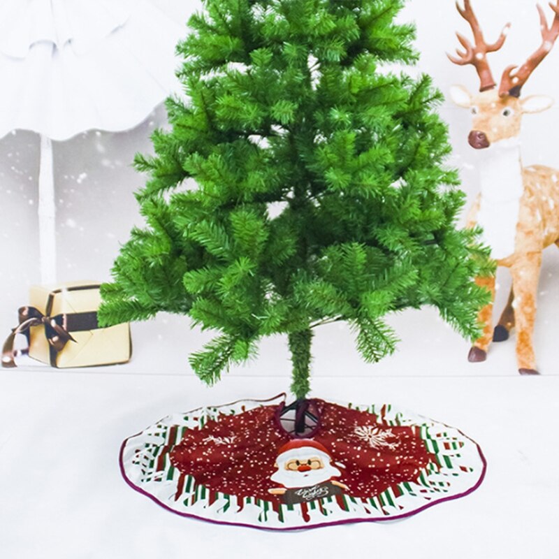 80cm Christmas Printed Tree Skirt, Christmas Ornam... – Vicedeal