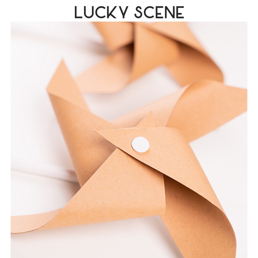 3Pcs Party Paper Pinwheels Vintage Style Craft Win... – Grandado