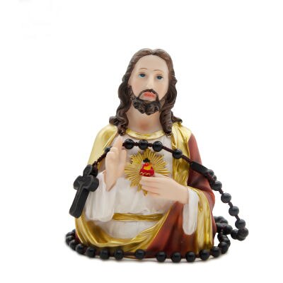 Catholic sacred statue of the Sacred Heart of Jesu... – Vicedeal