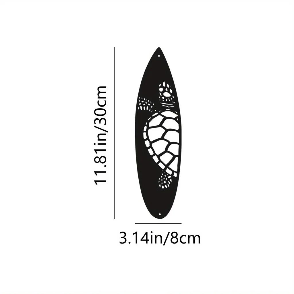 1Pc/Set Metal Surf Board Wall Decor Summer Metal S... – Vicedeal