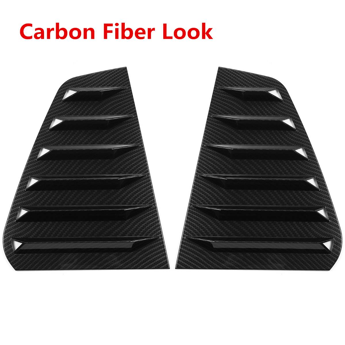 2PCS Car Rear Window Louvers Car Rear Side Window ... – Grandado