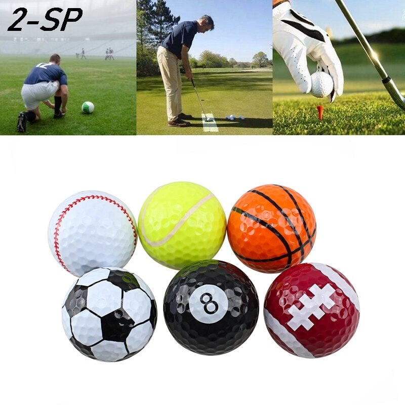 6Pcs/set Colorful Various Sports Balls For Golf, F... – Grandado