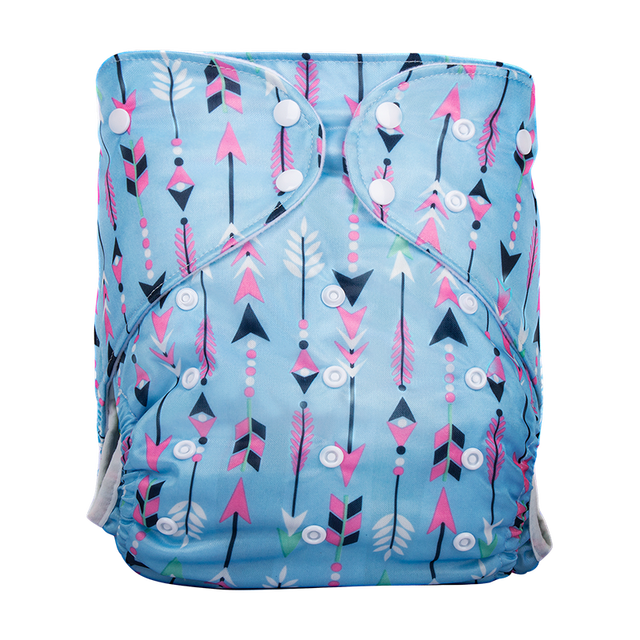 [AIO] Big Baby Print Nappy Reusable Cloth Diaper W... – Grandado