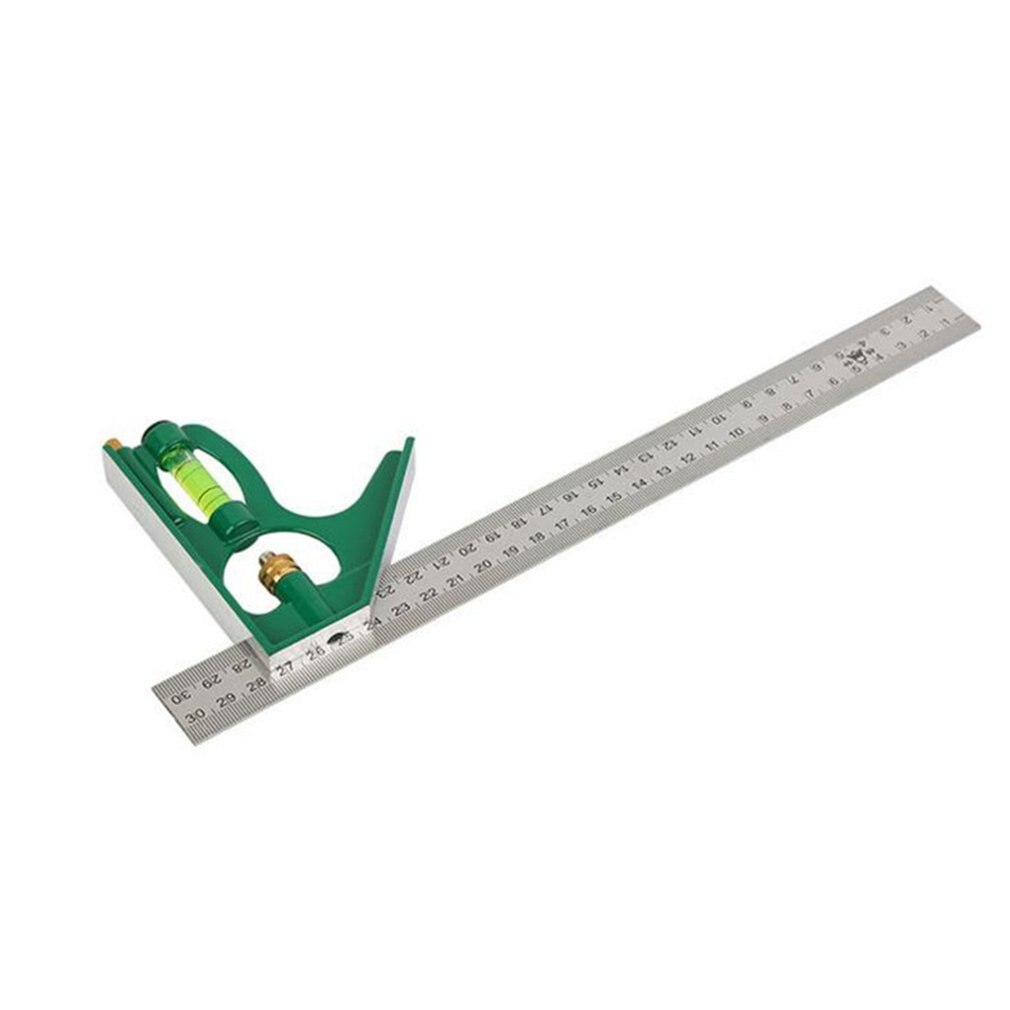 300MM Combination Square Angle Ruler Stainless Ste... – Vicedeal