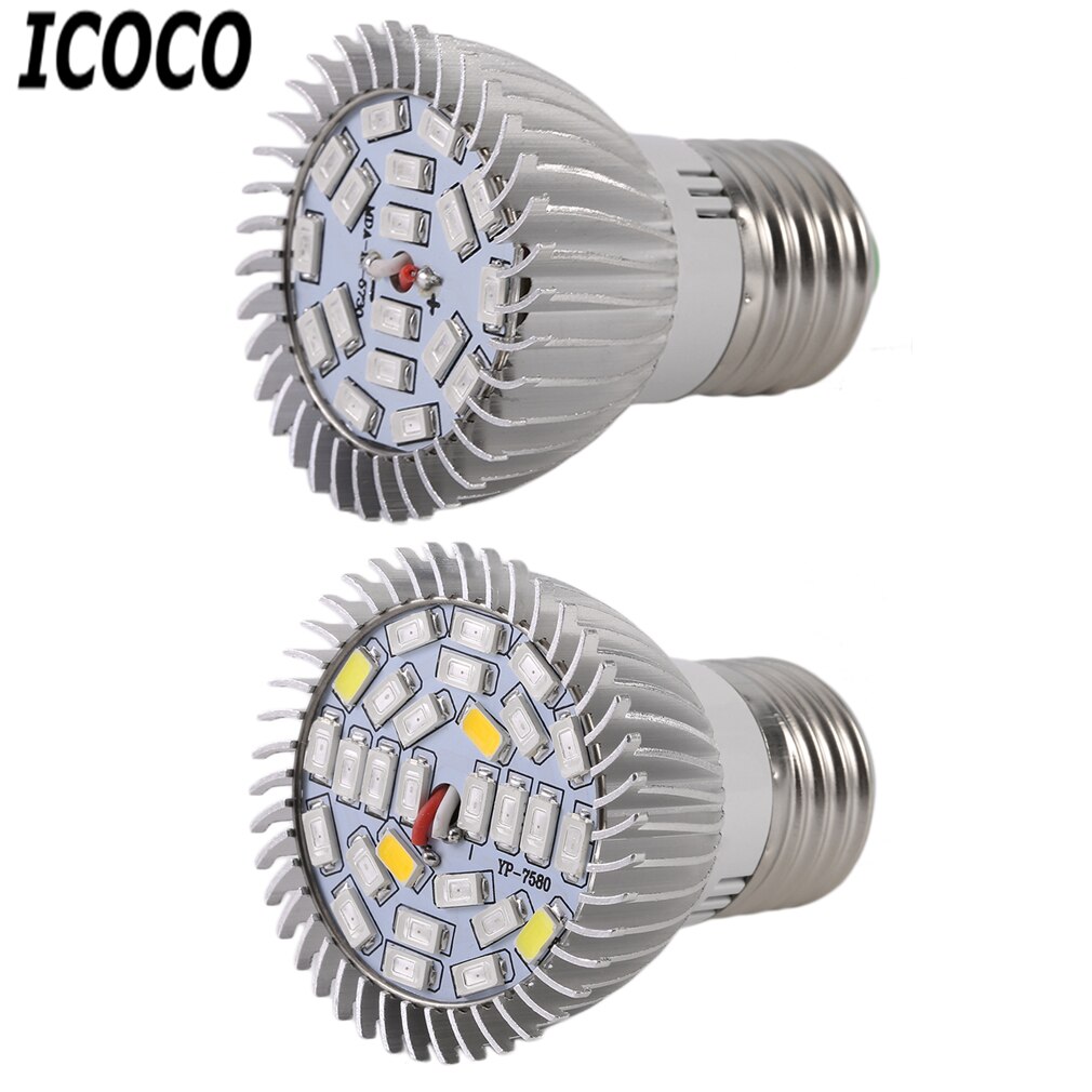 Full Spectrum Led Grow Light 10W E27 Red Blue UV I... – Grandado