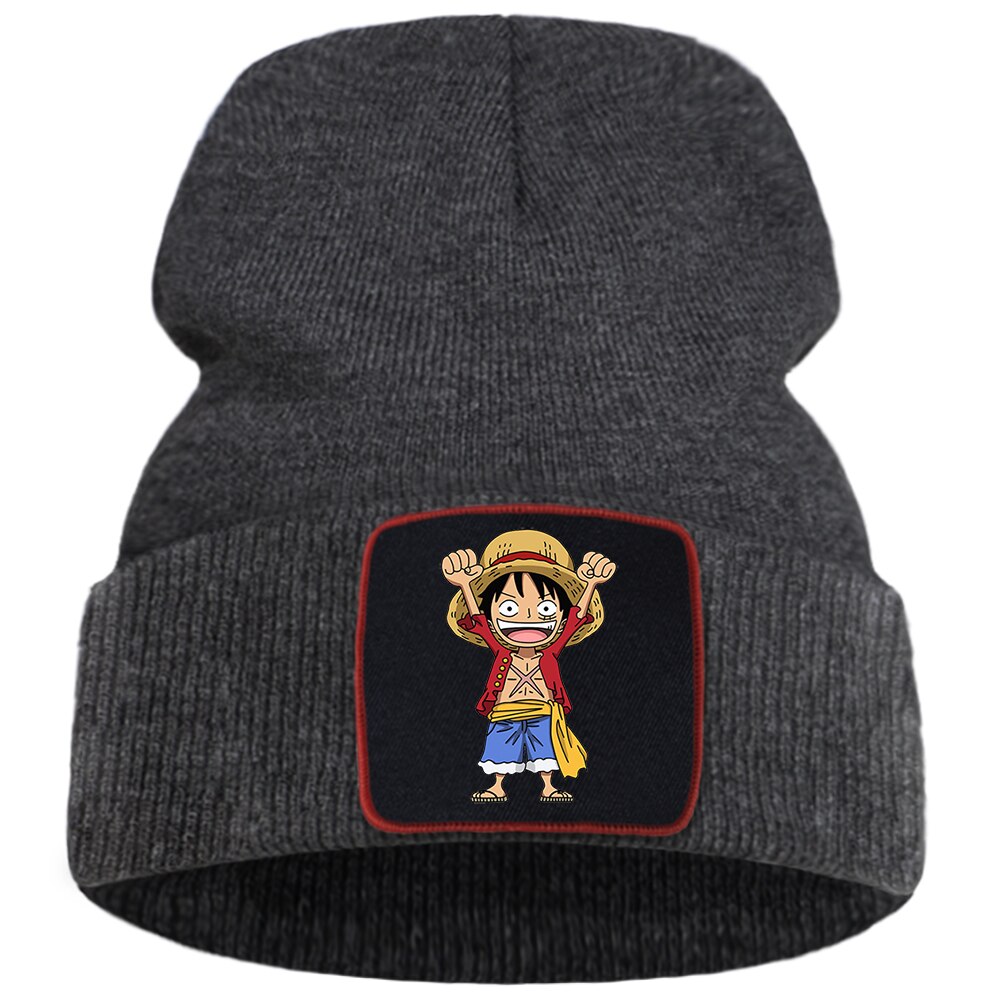 One Piece The Pirate King Luffy Winter Caps Japane... – Vicedeal