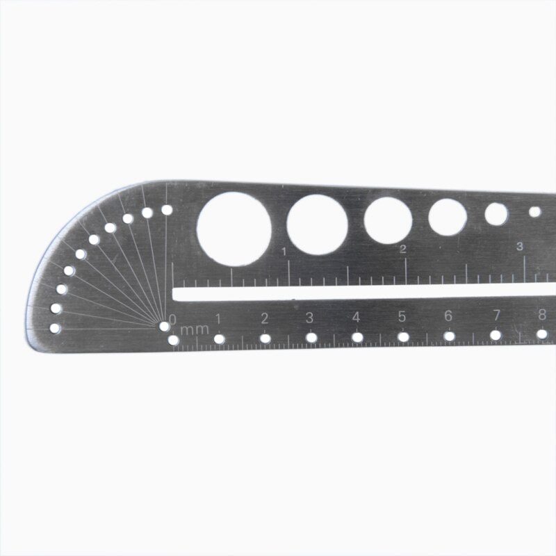 Multifunction Ruler Compasses Protractor Stainless... – Vicedeal