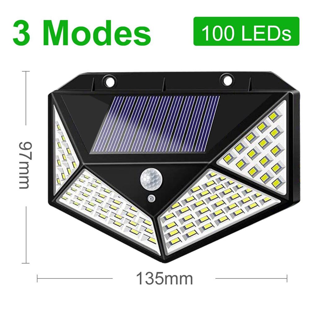100 Led Solar Light Outdoor Solar Lamp Aangedreven... – Grandado