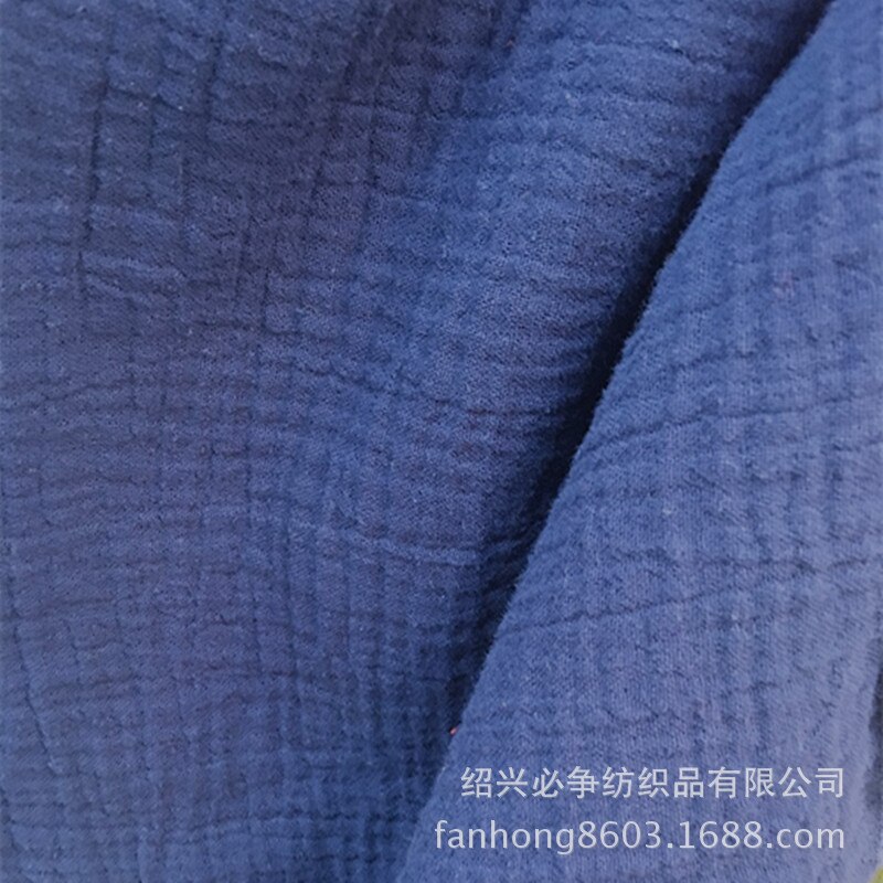 Tela de algodón con textura de crepé doble, tejido... – Vicedeal