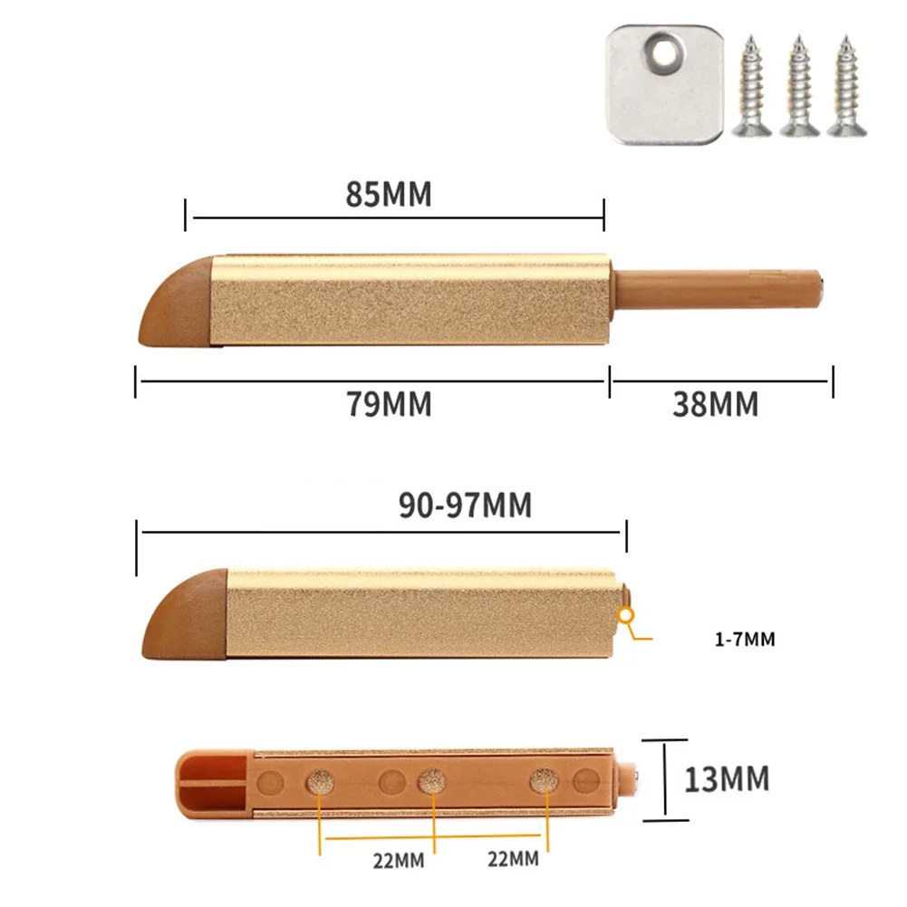 Invisible Cabinet Catches Push To Open Touch Relea... – Vicedeal