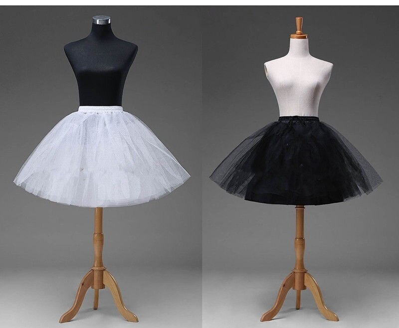 Korte Petticoat Crinoline Onderrok Tutu Bridal Wed... – Vicedeal
