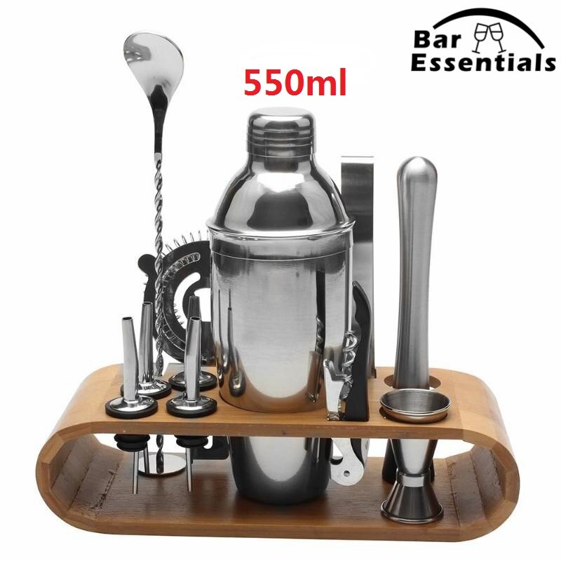 550/750ml Stainless Steel Cocktail Shaker Mixer Dr... – Vicedeal