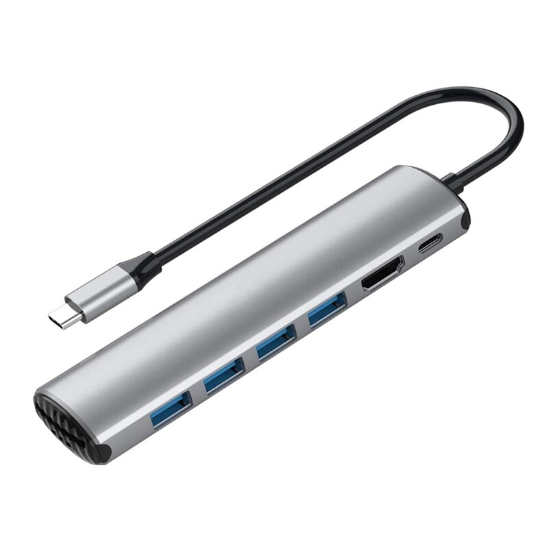 3.0USB Hub TYPE-C Om 8 In 1 Kaartlezer Hub Convert... – Grandado