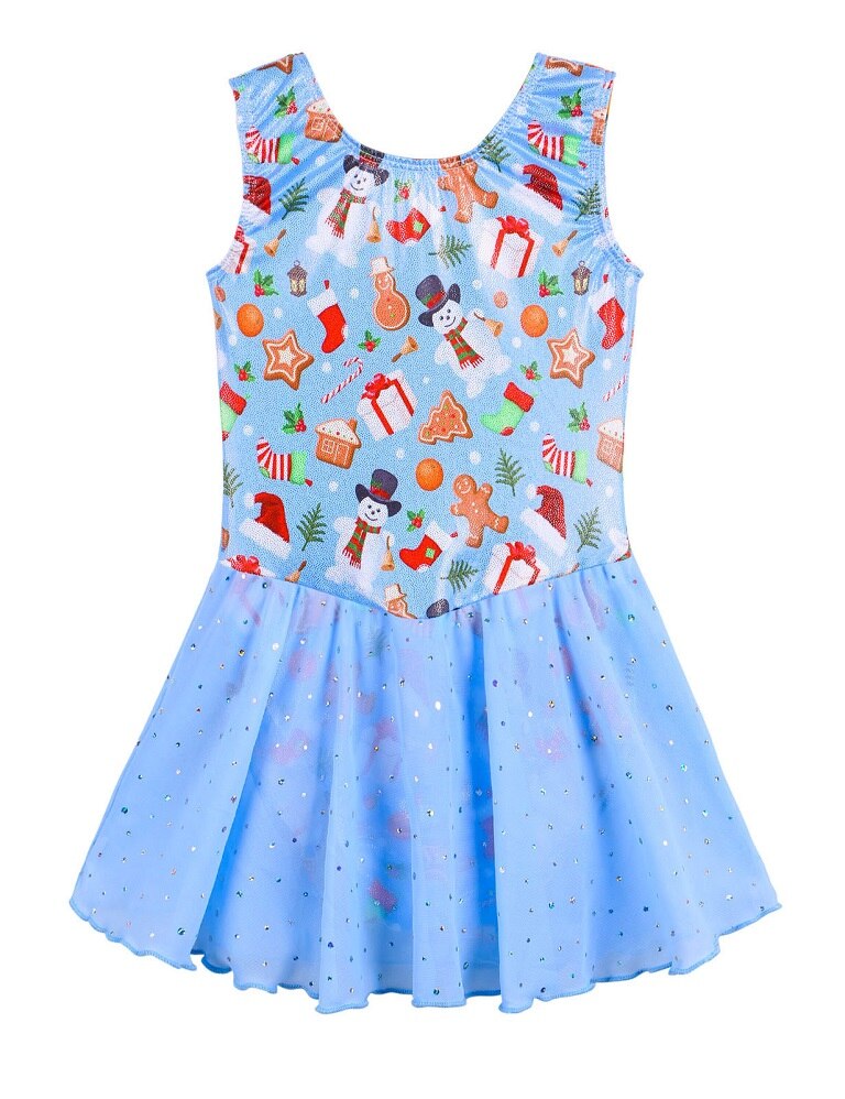 BAOHULU Sleeveless Ballet Dress for Girls Blue Sno... – Vicedeal