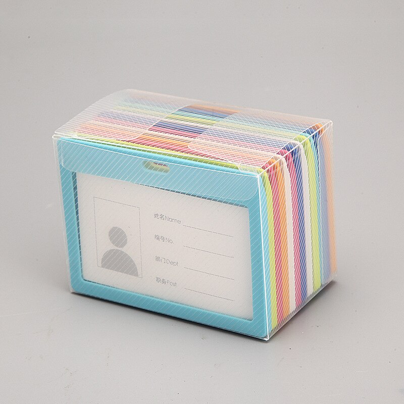 54*90mm Horizontal Work ID Card Holder for Company... – Grandado