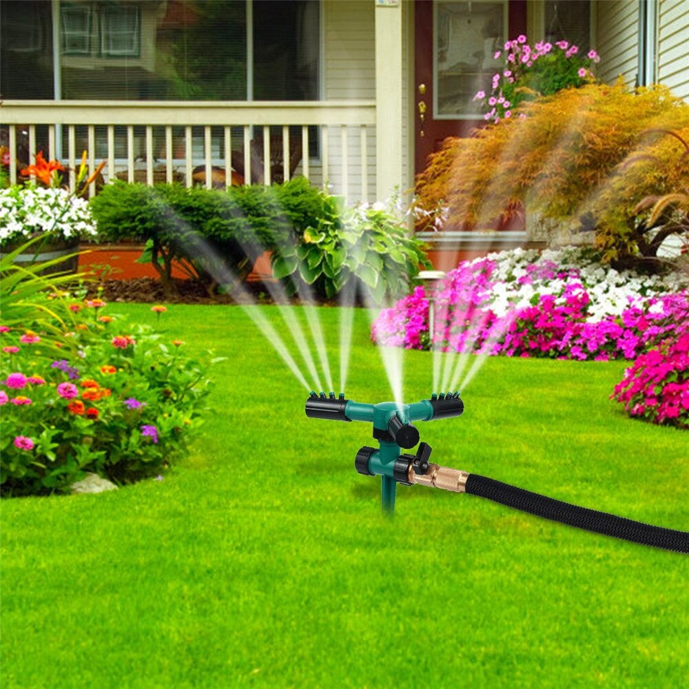 Lawn Sprinkler Automatic 360° Rotating Garden Wate... – Grandado