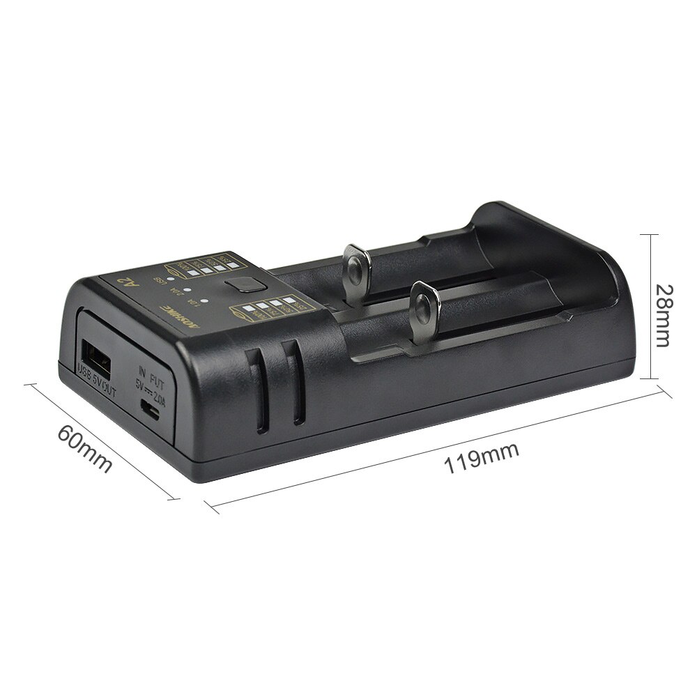 SUNYIMA 18650 Battery Charger 3.7V AA/AAA 26650 Ni... – Grandado