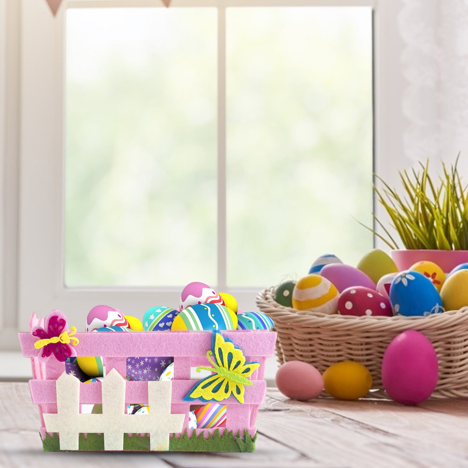 Easter Basket Children's Non-woven Fabric Candy Eg... – Grandado