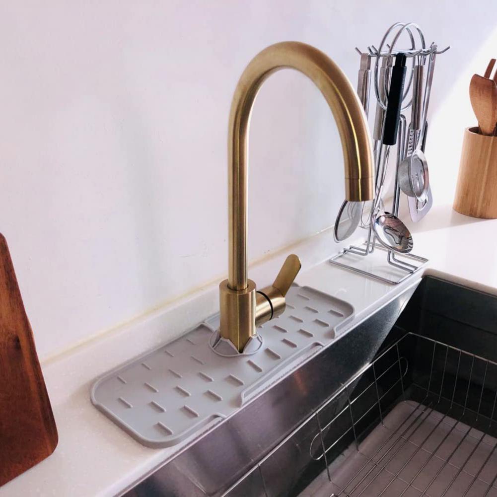 Tap Mat Faucet Splash Proof Silicone Sink Counter ... – Vicedeal