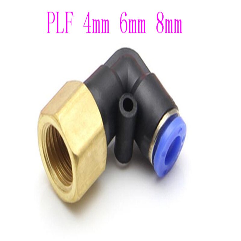 10 pcs PLF pneumatic L 90 Degree Female elbow plas... – Vicedeal