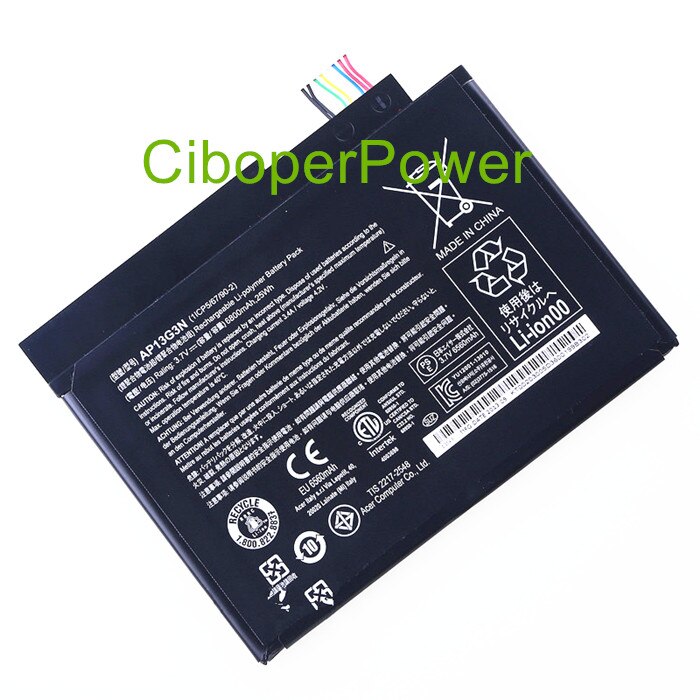 6800mAh Original Laptop Battery AP13G3N For W3-810... – Grandado