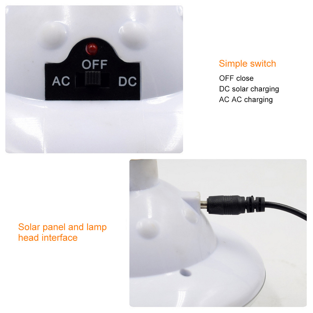 LED Solar Emergency Light 12/22 Rechargeable, with... – Vicedeal