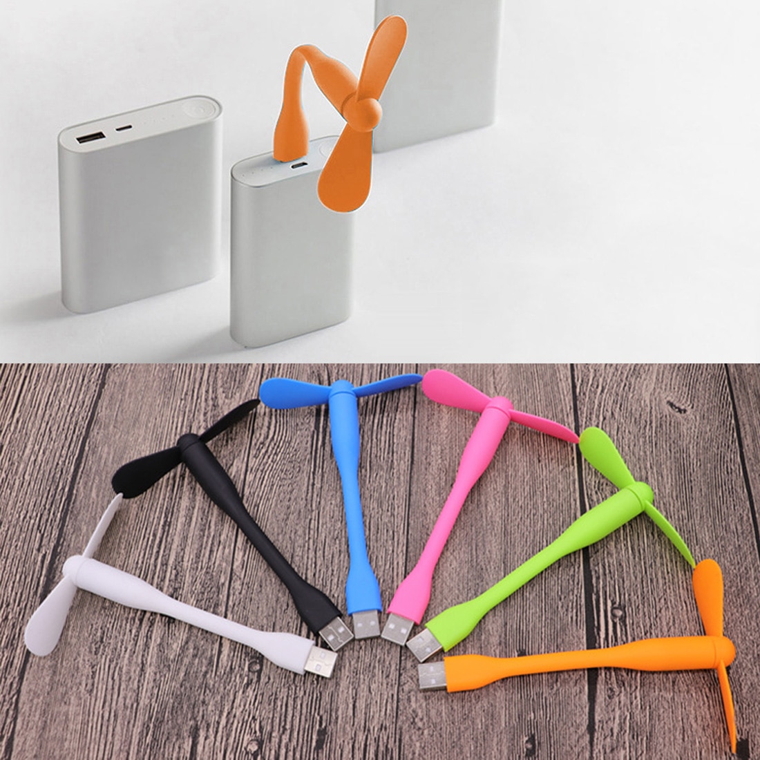 NOYOKERE USB Fan Flexible portable Removable USB M... – Vicedeal