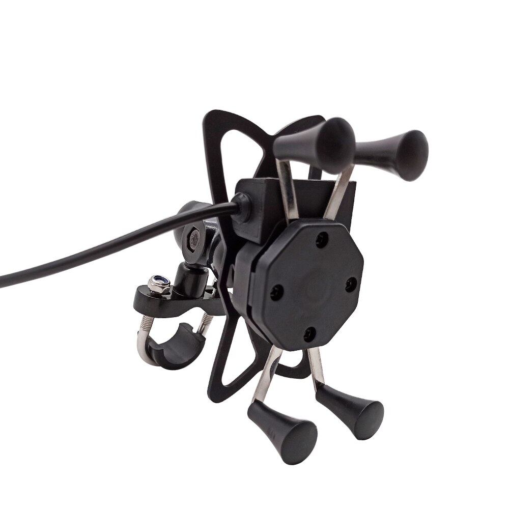 Met usb-lader 360 draaibare motorfiets mobiele tel... – Grandado