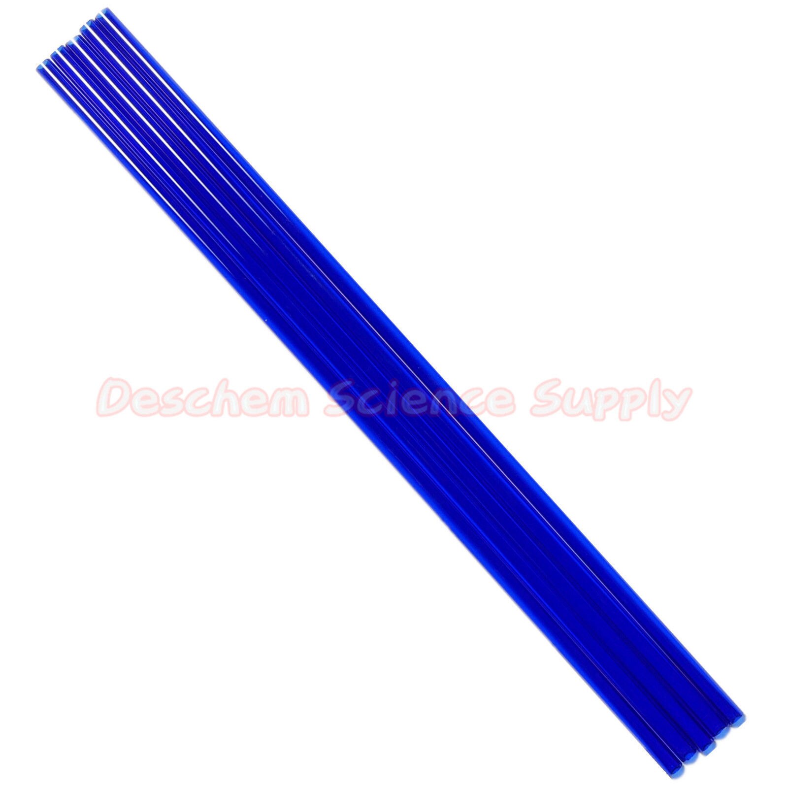 5 Pcs 300mm Blue Color Borosilicate Glass Tube OD=... – Grandado