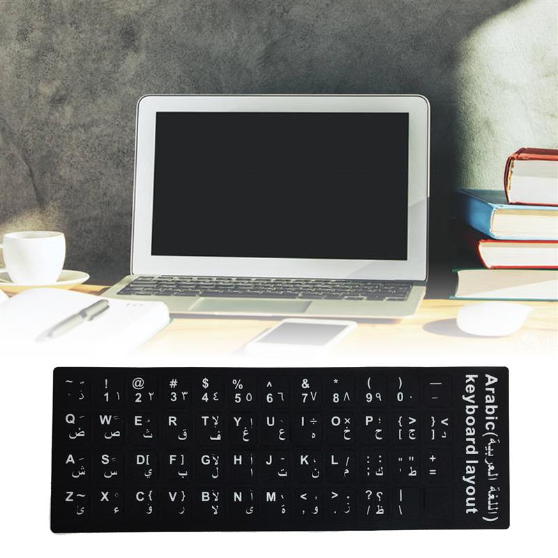 2PCS Keyboard Stickers Multi-Language For English/... – Grandado