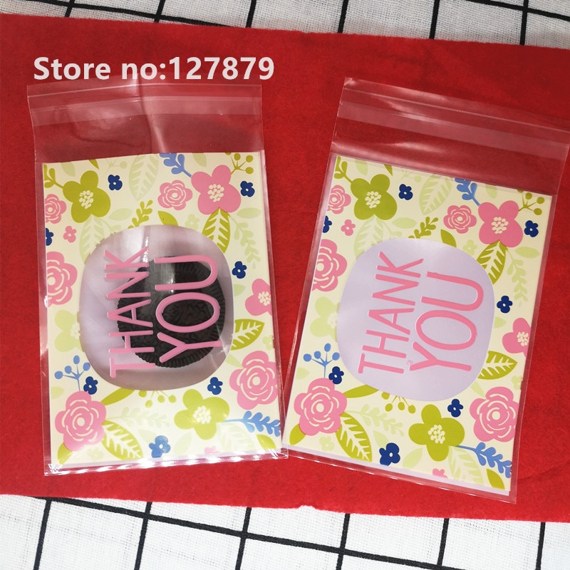 100 st blomma tack tack godis kakpåsar bröllopsfes... – Vicedeal